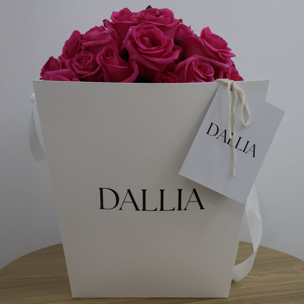 Hot Pink Roses – Dallia